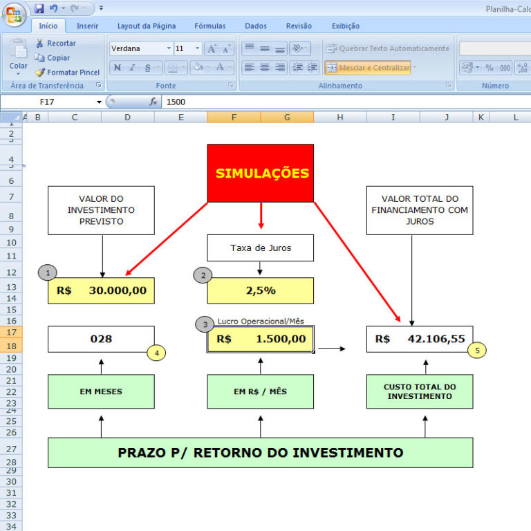 Planilha-de-Calculo-Retorno-Investimentos-Excel-XLS - 2M Informática Planilha-de-Calculo-Retorno-Investimentos-Excel-XLS - 2M Informática